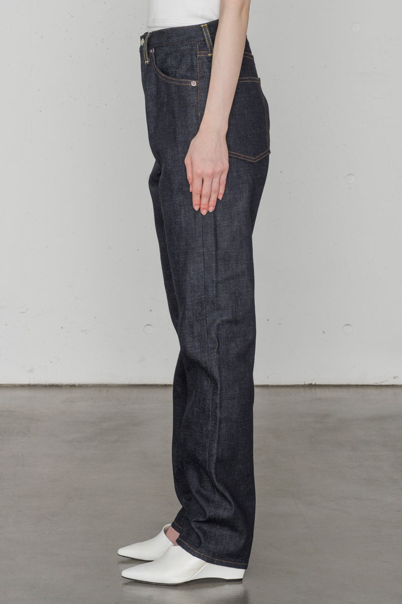 CLASSIC STRAIGHT JEANS – HYKE ONLINE STORE CLASSIC STRAIGHT JEANS – HYKE ONLINE STORE