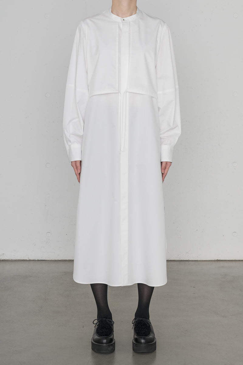 T/C BALLOON SLEEVE DRESS – HYKE ONLINE STORE