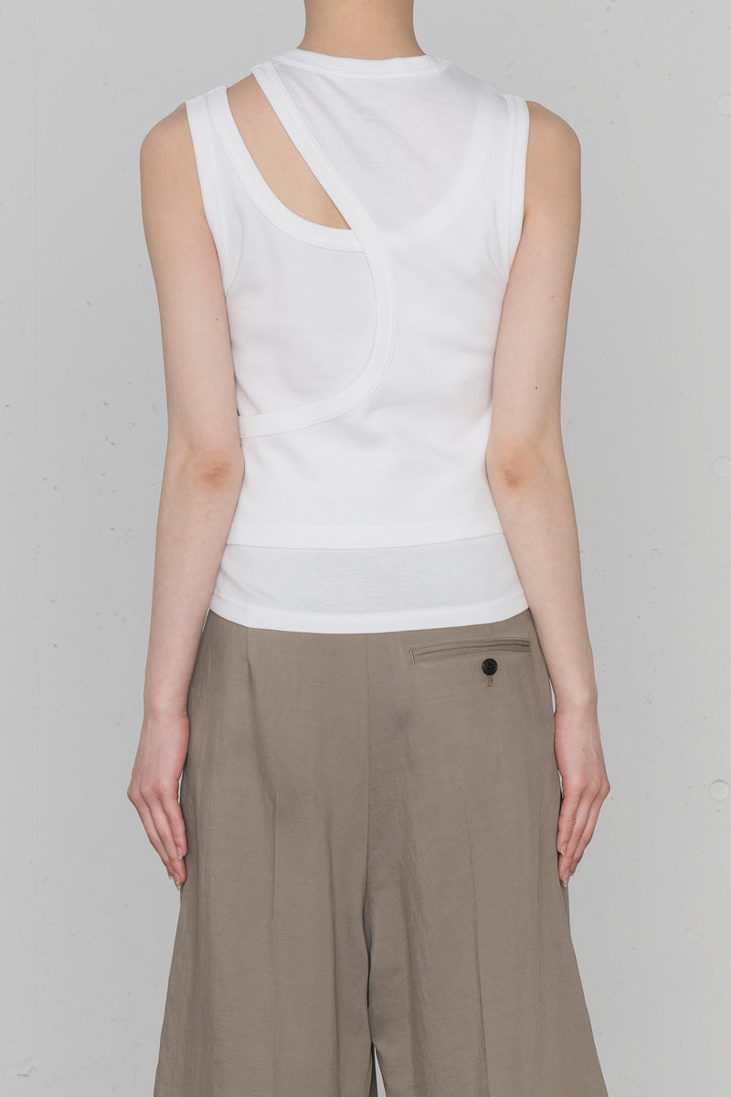 LAYERED TANK TOP – HYKE ONLINE STORE